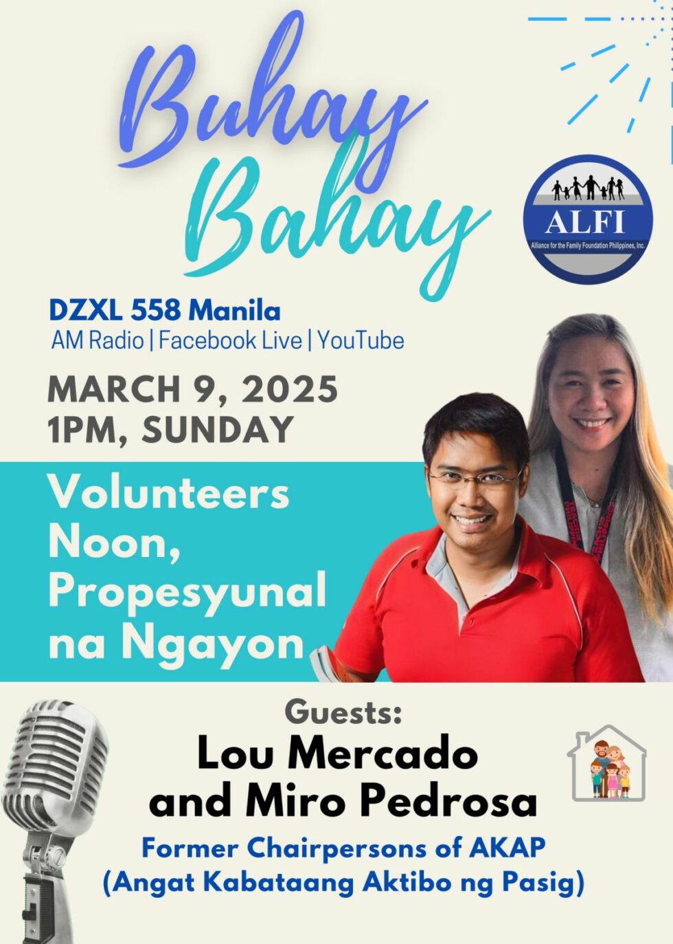 Buhay Bahay - ALLiance for the Family Foundation Philippines Inc.